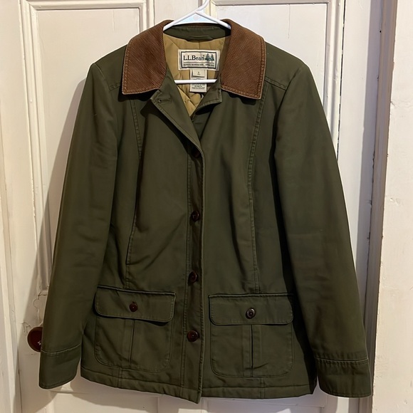 L.L. Bean | Jackets & Coats | Ll Bean Vintage Insulated Barn Jacket ...